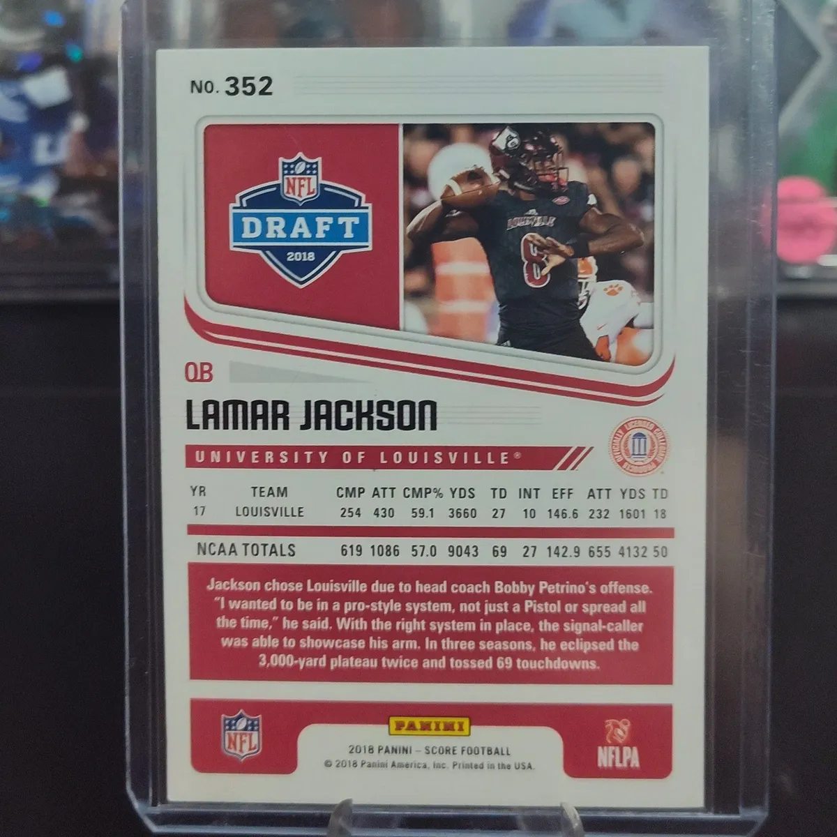 Lamar Jackson rookie card · Whatnot: Buy, Sell & Go Live
