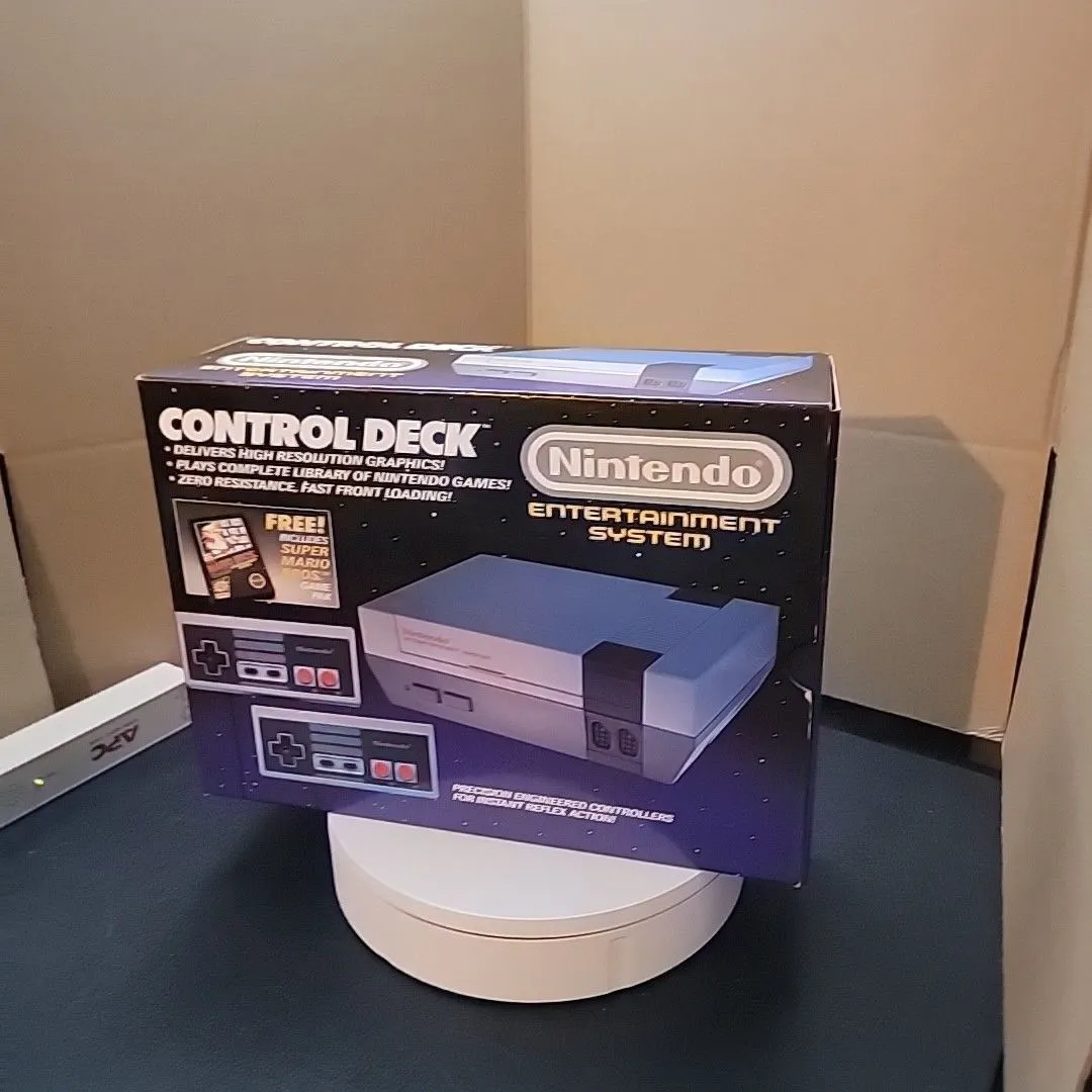 Nintendo NES Control Deck Bundle COMPLETE IN BOX Original Console ...