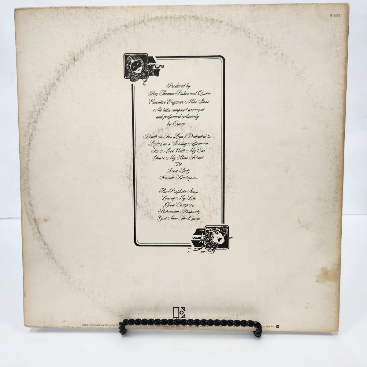 Queen "A NIGHT AT THE OPERA (1975) RARE RADIO PROMO 1ST US PRESSING ...