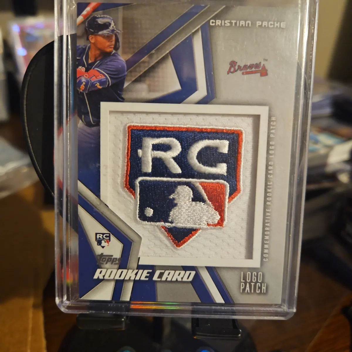 Christian Pache 2021 Topps Rookie Patch...Logo Patch...Braves · Whatnot ...