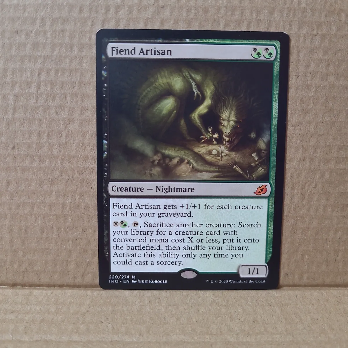 FIEND ARTISAN 220 MAGIC THE GATHERING MTG · Whatnot: Buy, Sell & Go Live