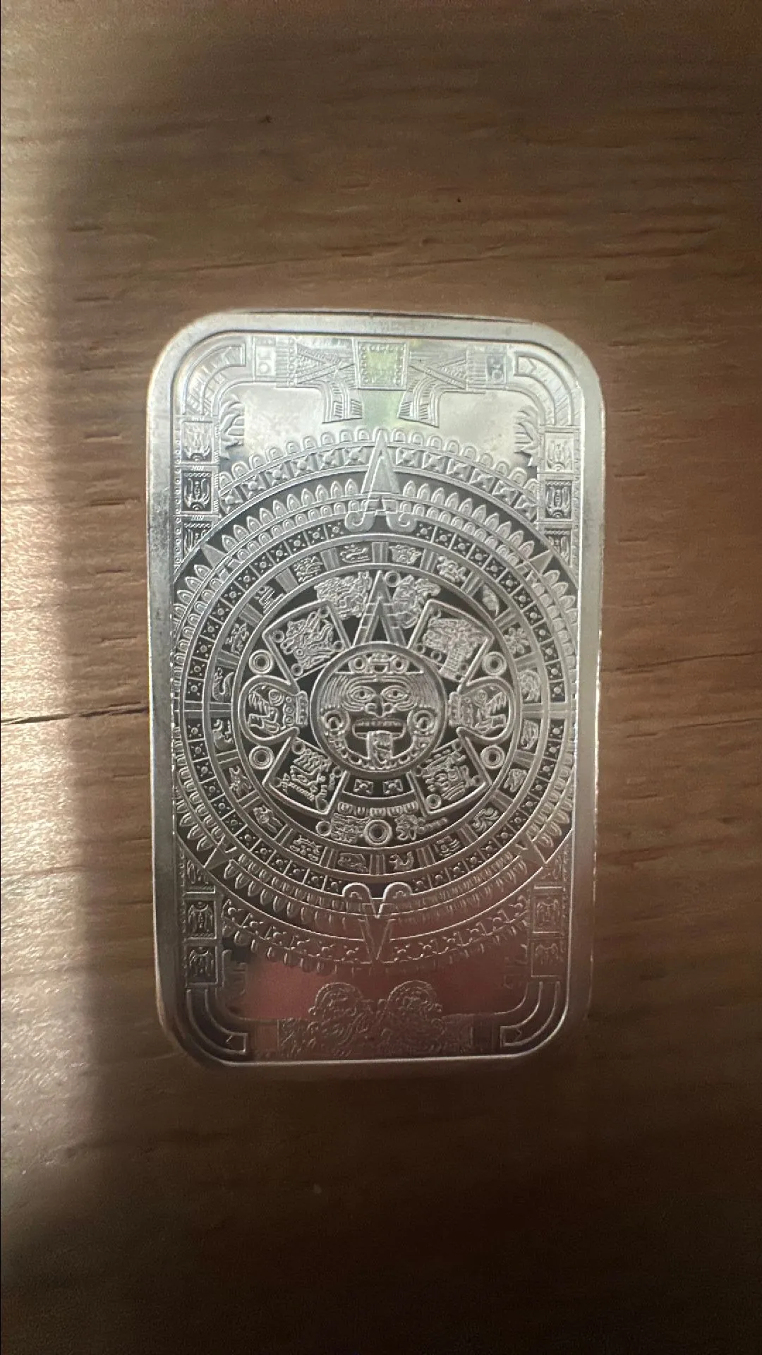 1oz Silver Aztec bar · Whatnot: Shop, Sell, Connect