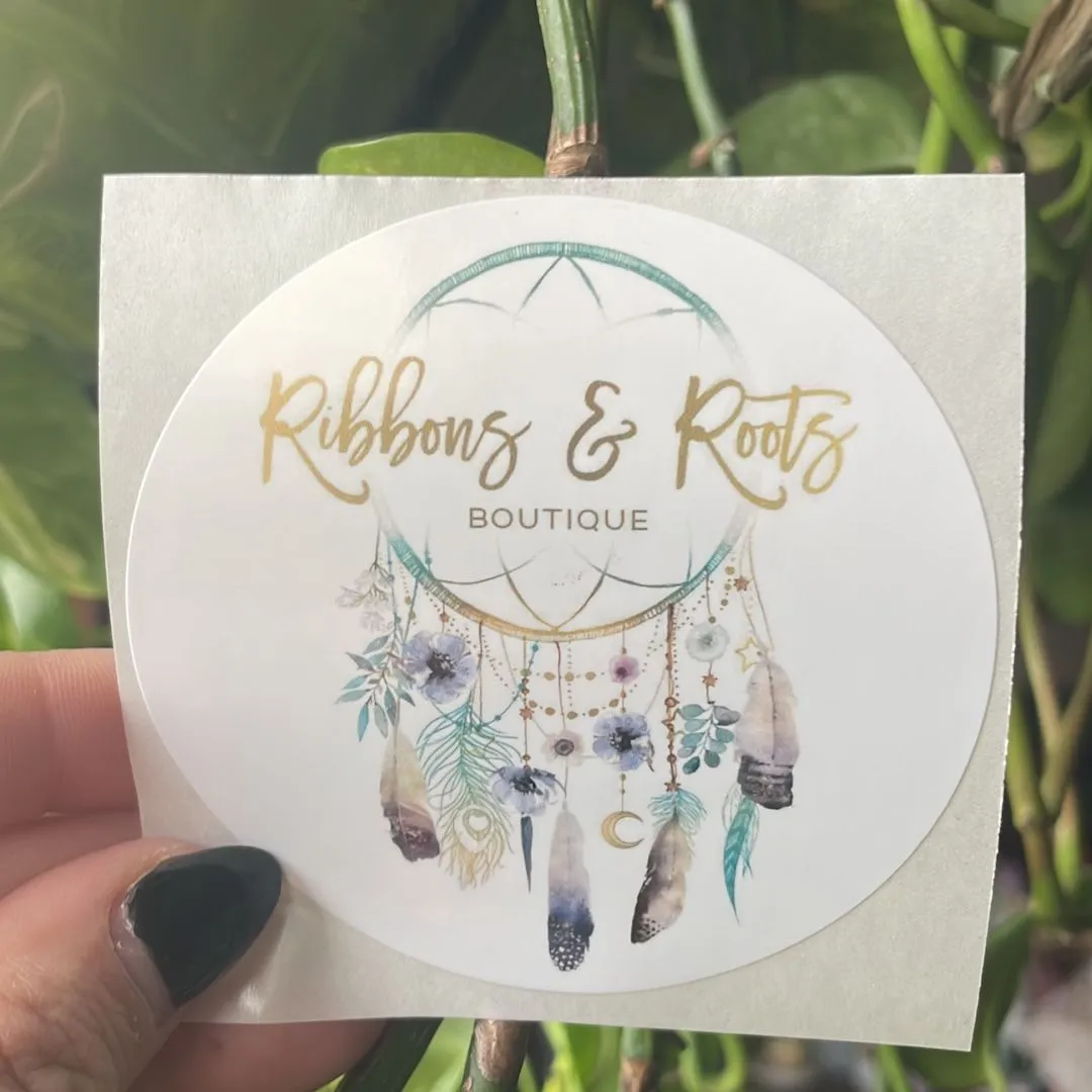 Ribbons & Roots Boutique STICKER · Whatnot: Buy, Sell & Go Live