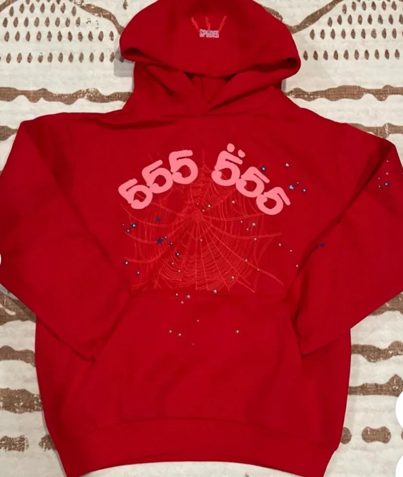 Sp5der Worldwide Red Angel Number 555 Hoodie · Whatnot: Buy, Sell & Go Live