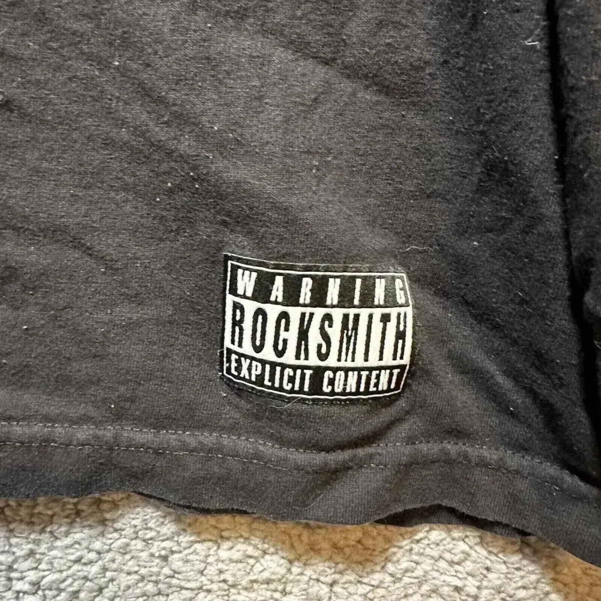NEW RARE ROCKSMITH L/S BLACK T-Shirt XL GUCCI MANE BRRR HIP-HOP OOP Rap ...