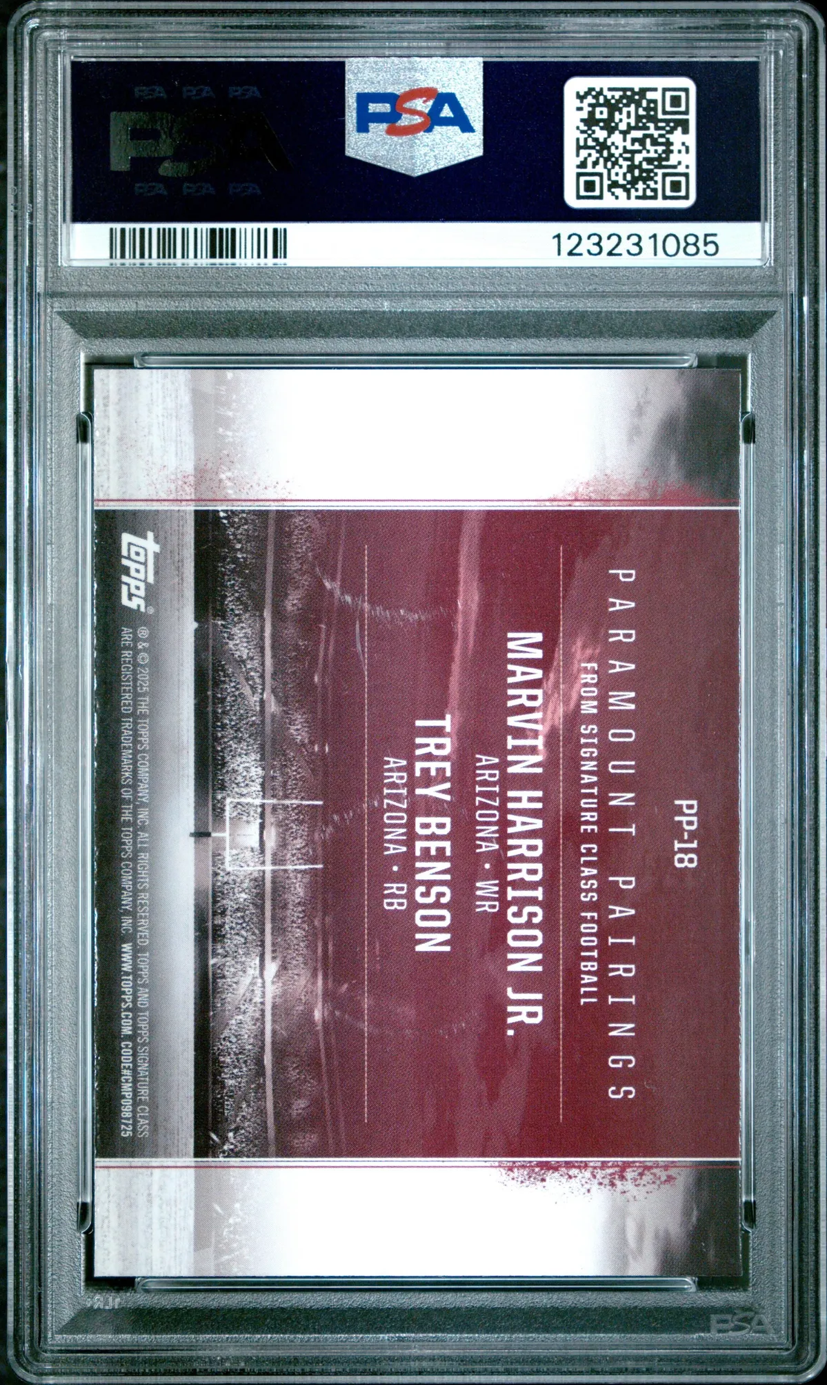 2024 Topps Signature Class Paramount Pairings #PP18 Benson/Harrison Jr ...