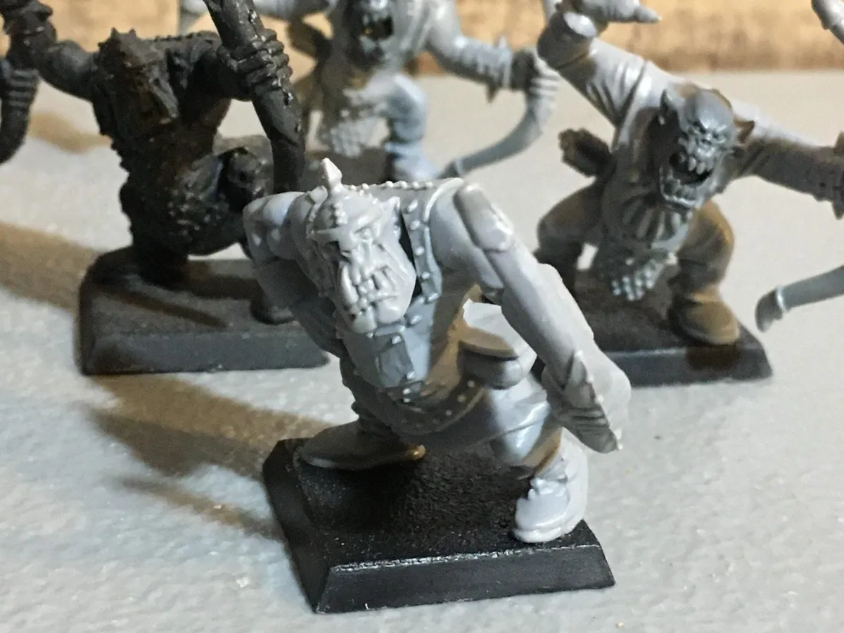 A26830 WARHAMMER AOS FANTASY OLD WORLD ORCS & GOBLINS ORC ARRER BOYZ 13 ...