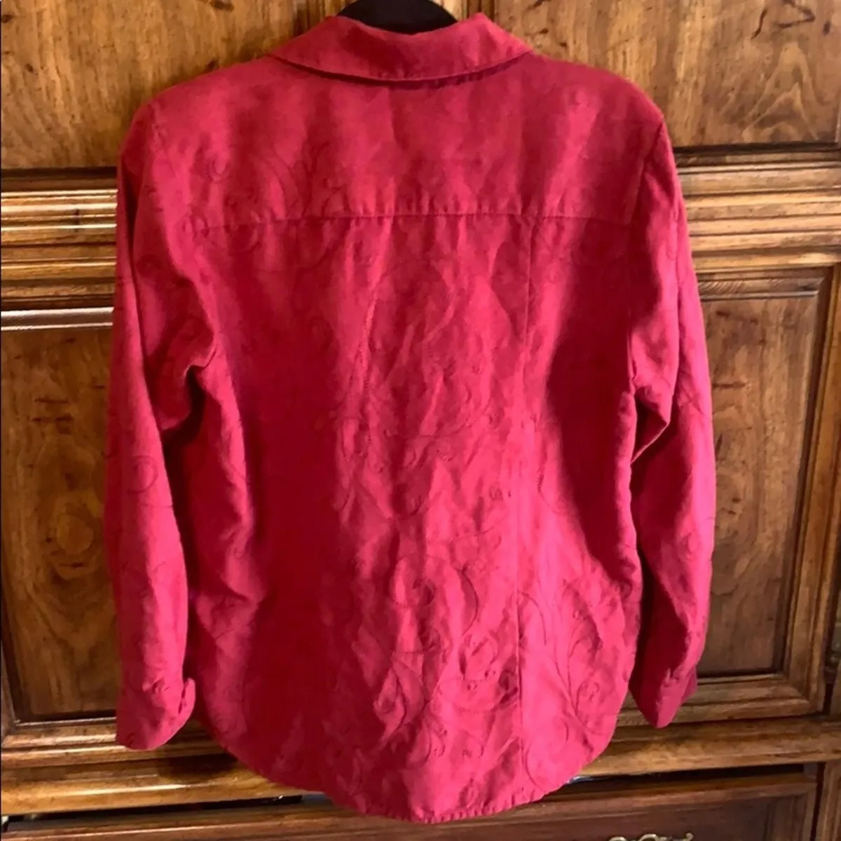 Vintage Croft & Barrow Western Shirt Embroidered Country Women's Medium ...