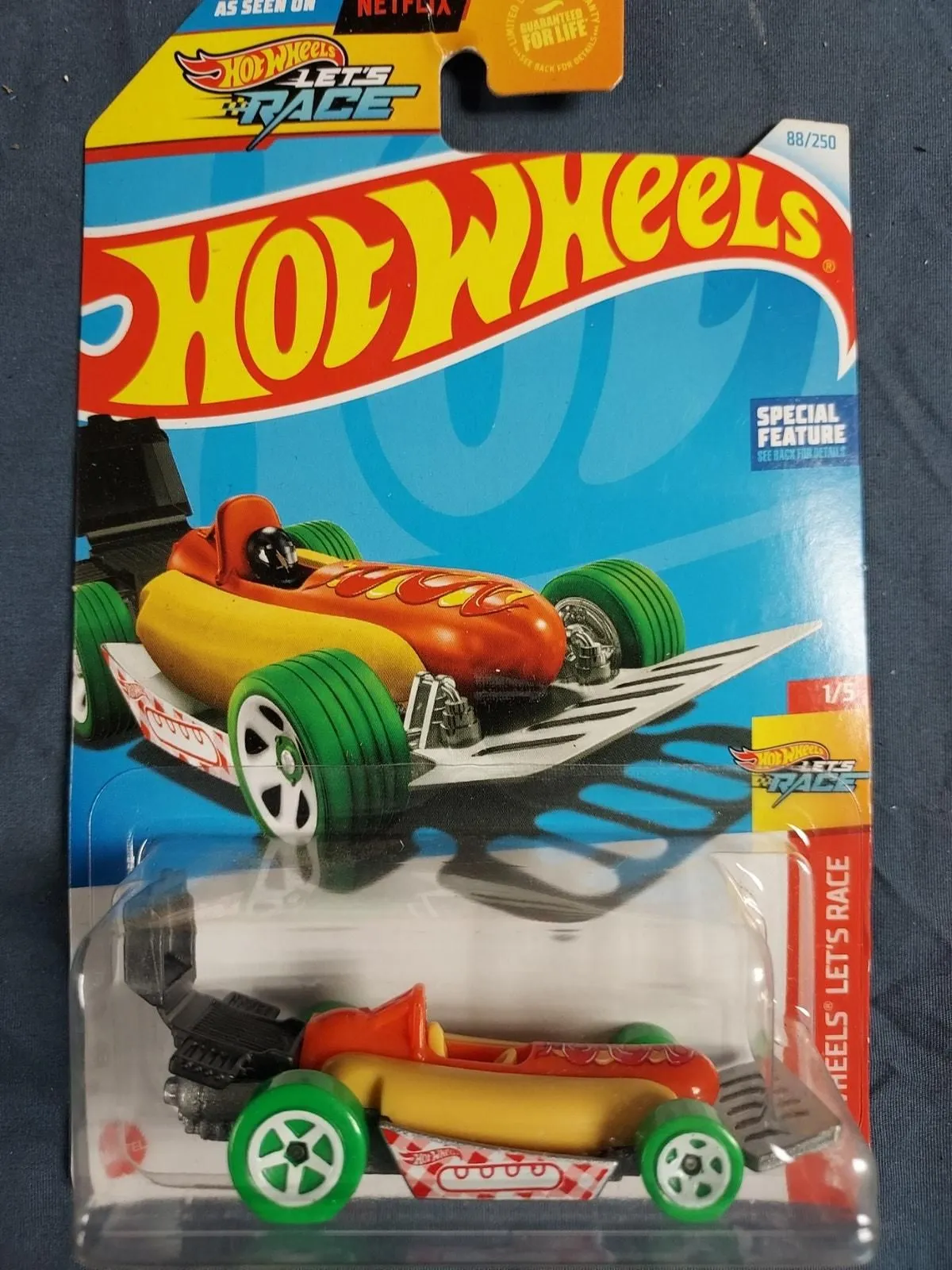 2021 Street Weiner Netflix Hot Wheels Let's Race Hot Wheel 88/250 ...