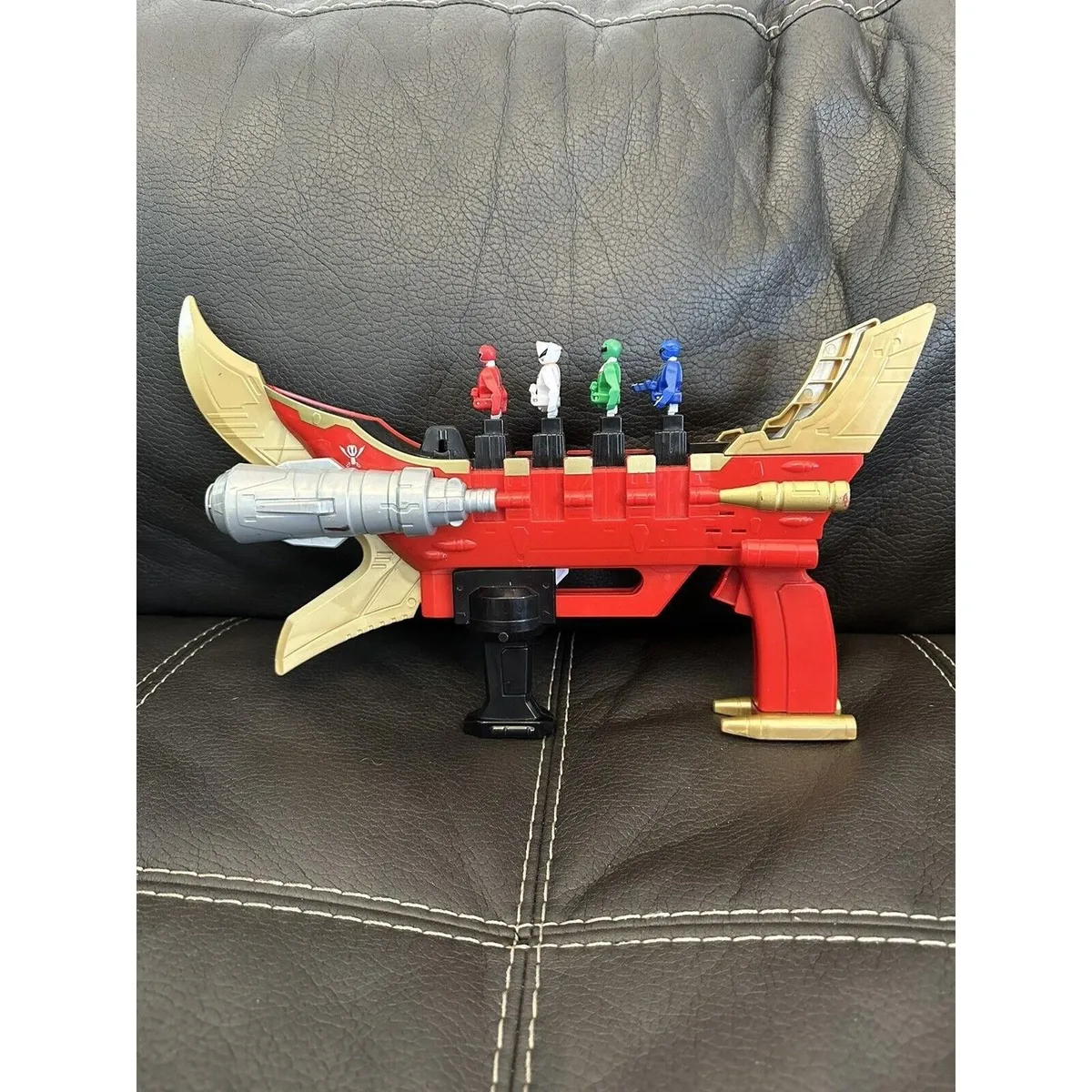 Bandai Power Rangers Super Mega Force Blaster Cannon Gun, 4 Keys 2014 ...