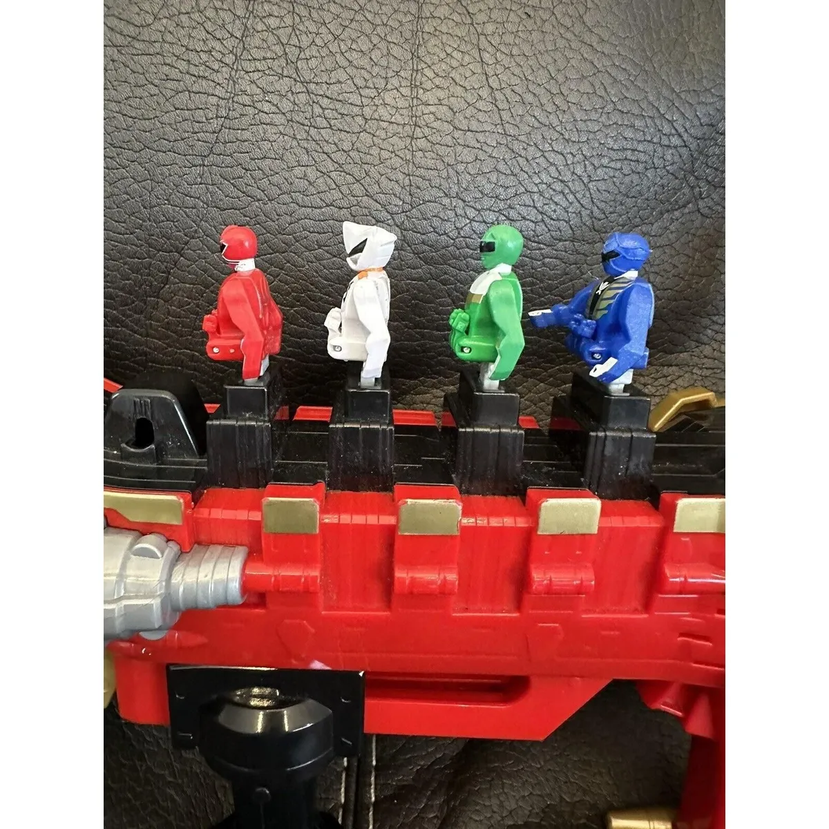 Bandai Power Rangers Super Mega Force Blaster Cannon Gun, 4 Keys 2014 ...