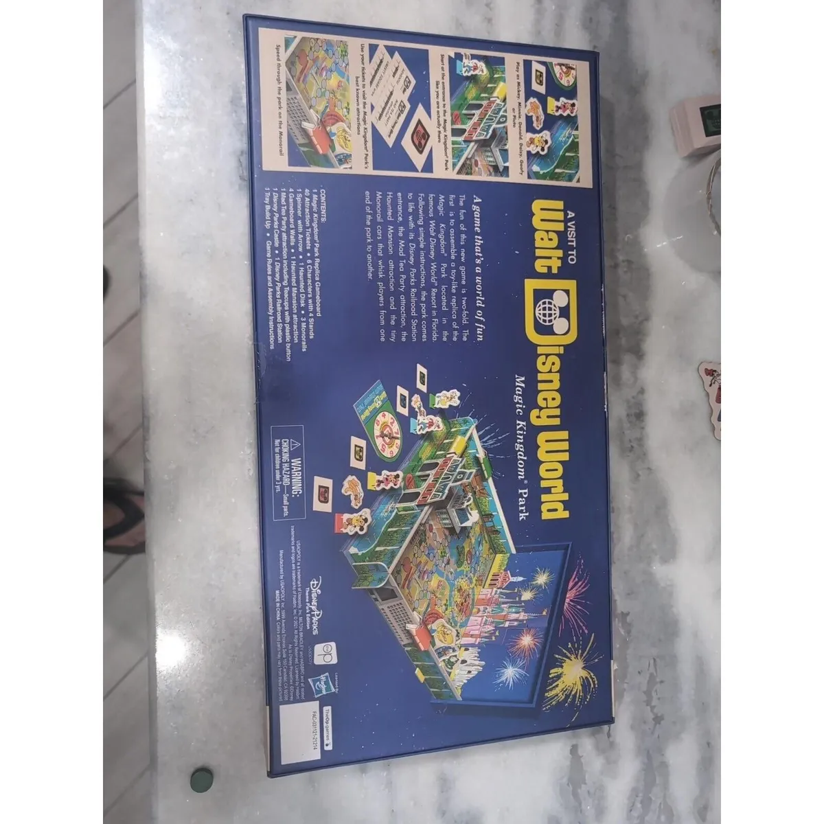 Walt Disney World Board Game: A Visit To Magic Kingdom 50th Anniversary ...