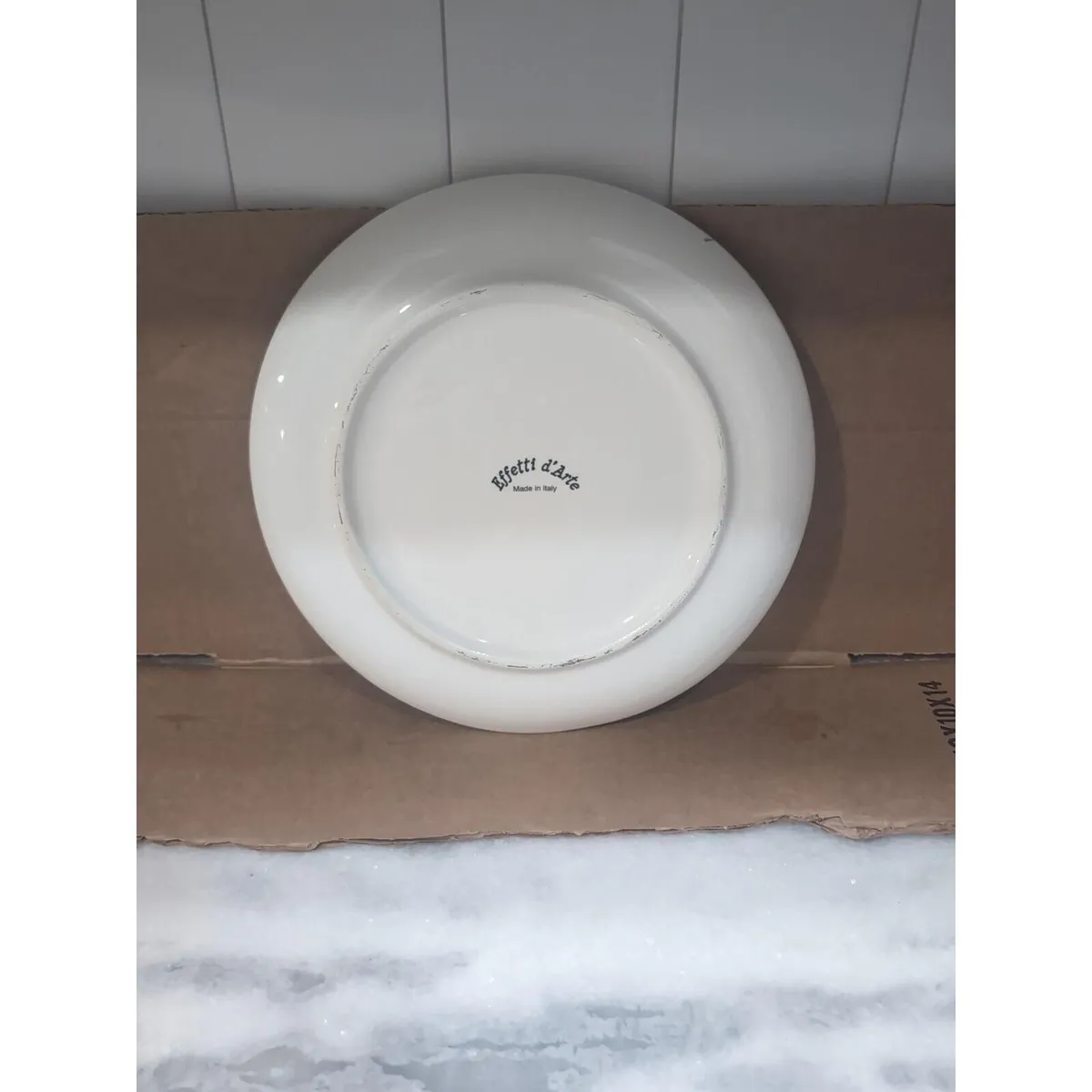 Effetti d’Arte Market Scene Dinner Plate, Made In Italy, 11", Brunelli ...