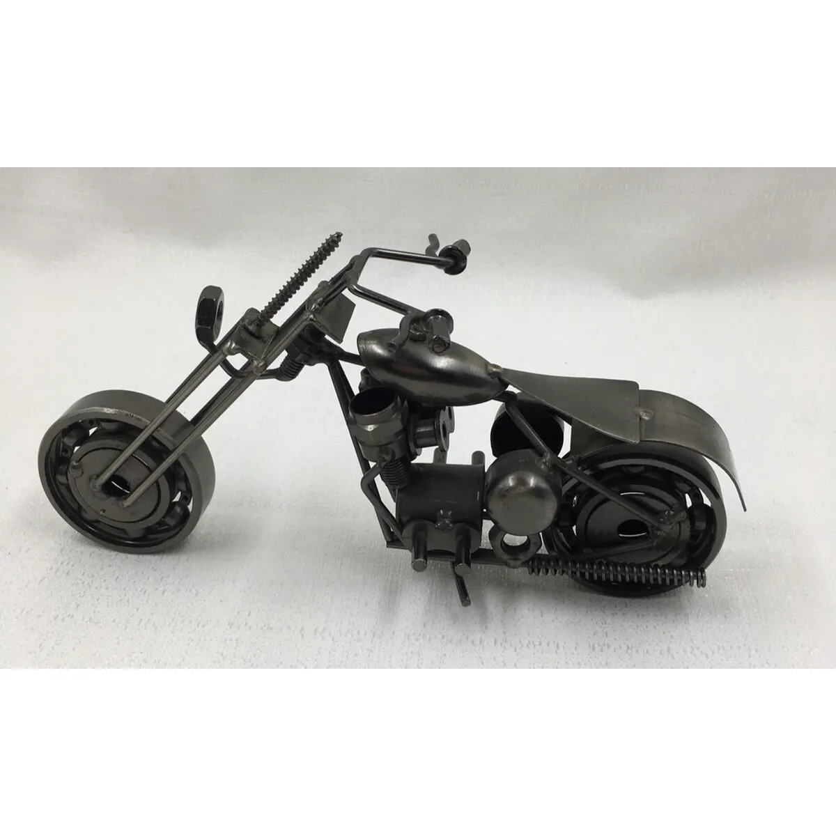 Handmade Metal Motorcycle Model Collection Motorbike Sculpture Craft ...