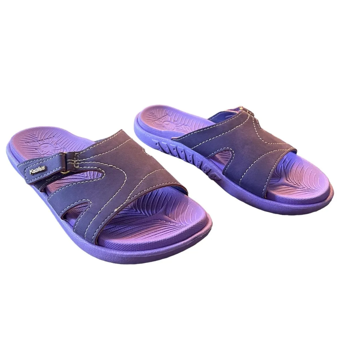 KuaiLu Purple Orthotic Arch Slide Sandals Size 36/6 · Whatnot: Buy ...