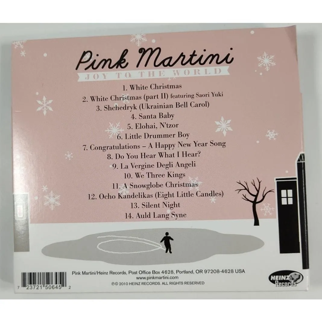 Pink Martini Joy To The World CD Fold Out Case Jazz Christmas Songs ...