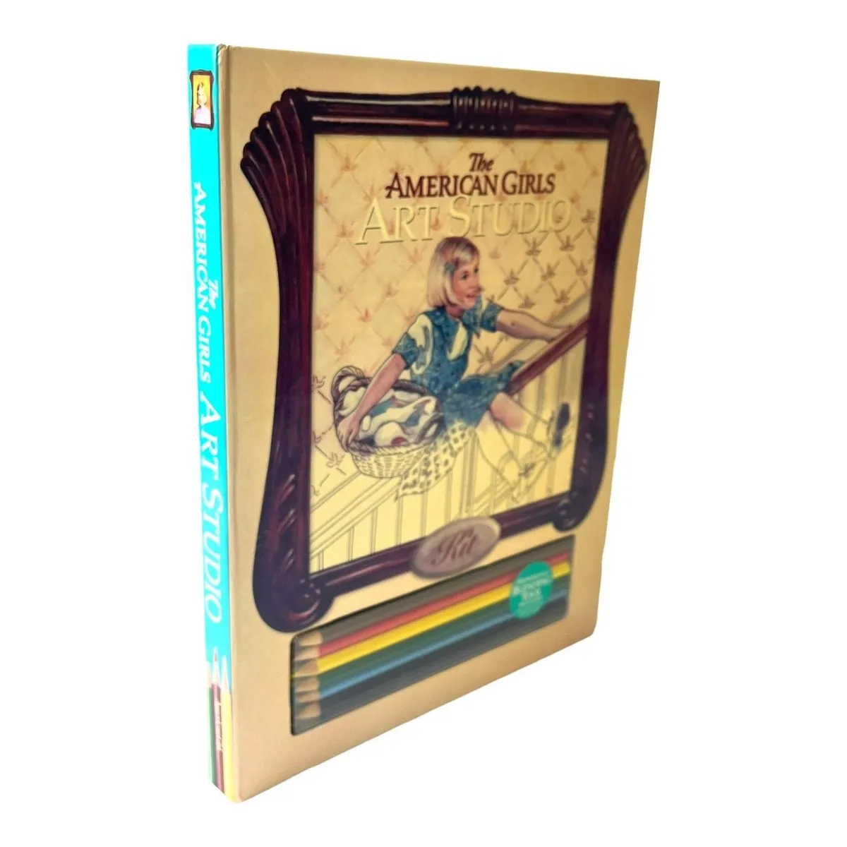 American Girl KIT'S ART STUDIO BOOK Activity Drawing Pencils Hirsch ...