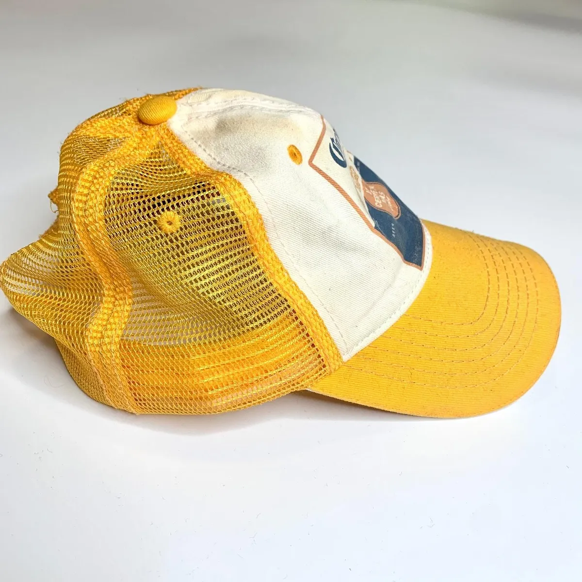 CORONA EXTRA CERVEZA Yellow Puerto Vallarta Mesh Trucker Hat Snapback ...