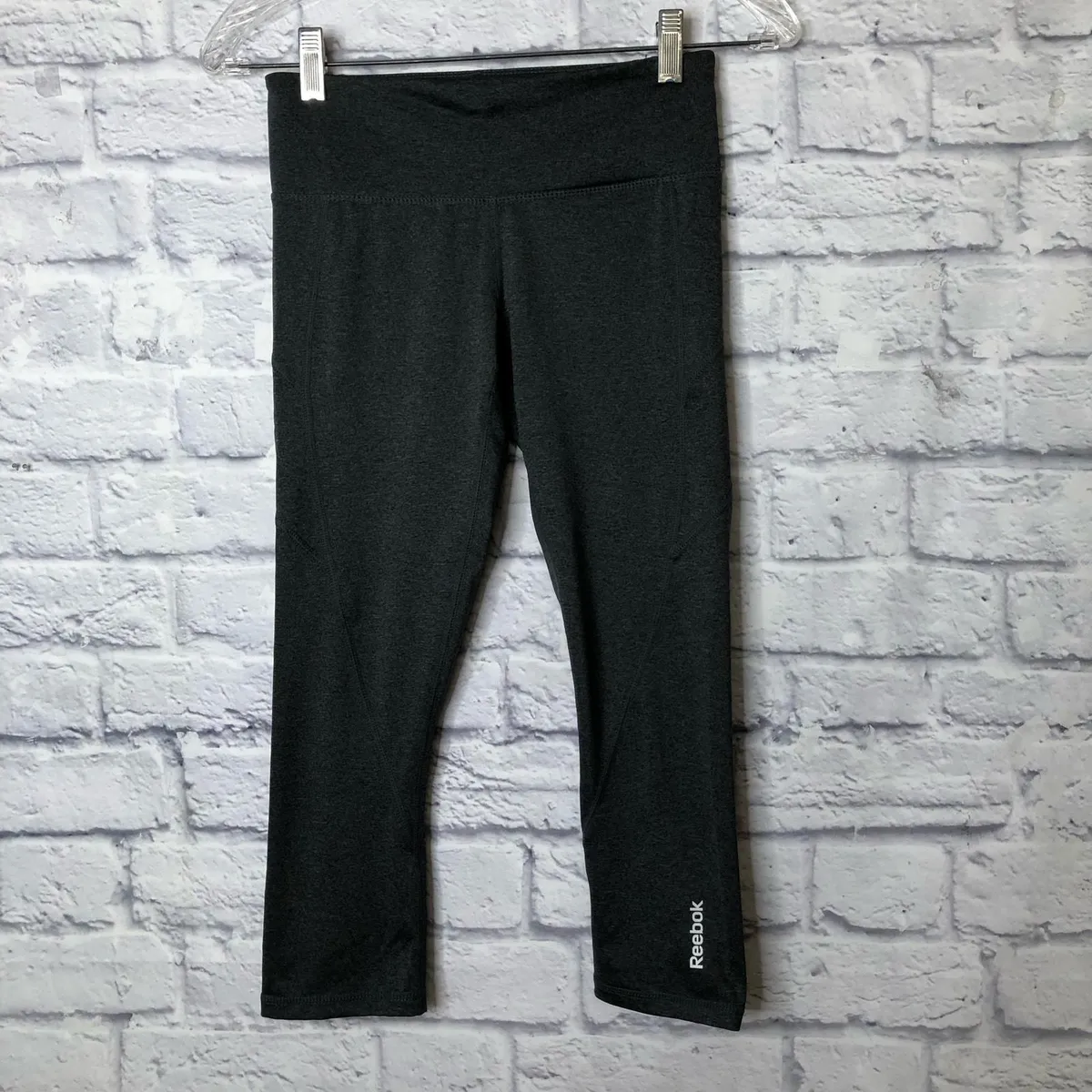 Reebok Capri Leggings Dark Gray XS · Whatnot: Buy, Sell & Go Live