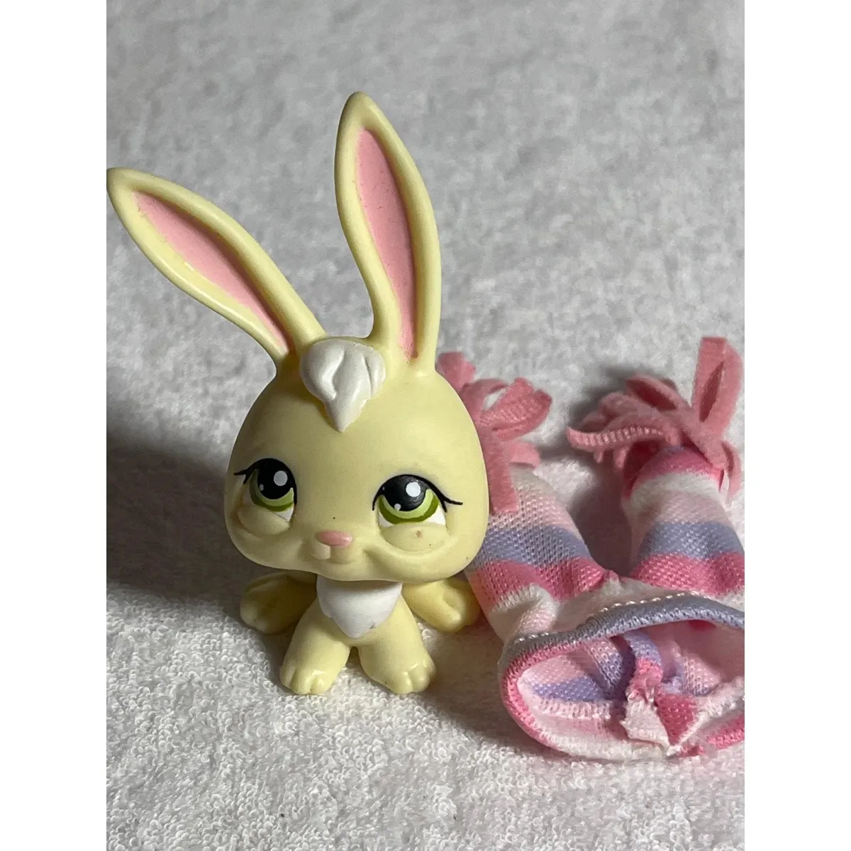 Littlest Pet Shop HUSKY Dog #174 RABBIT 178 179 Wintertime Pals Tube ...