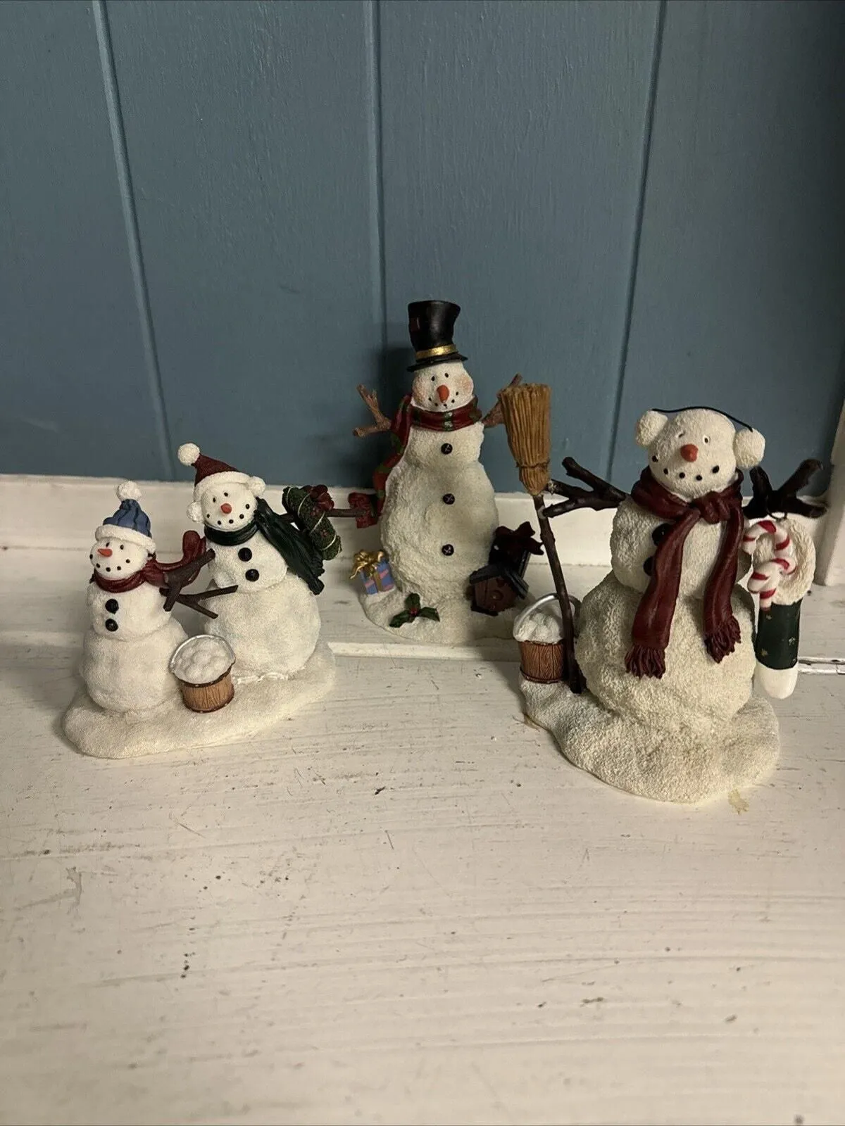 Mervyn’s Village Square 2005 2007 Figurines Lot Of 3 - Christmas ...