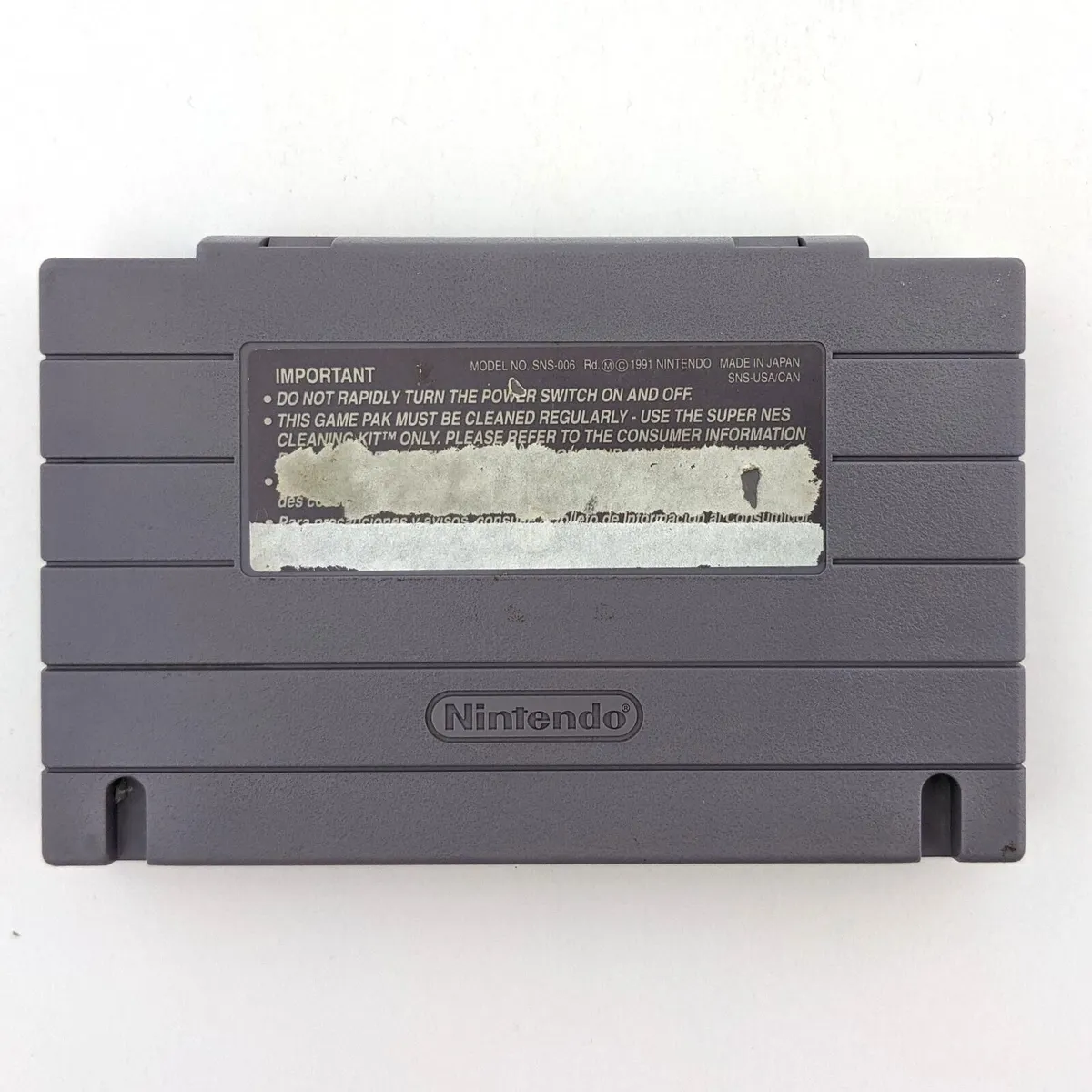 Monopoly (SNES) - Loose (Parker Bros, 1992) Super Nintendo Tested Works ...