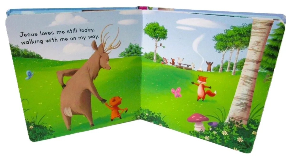 Jesus Loves Me! Illustrated Sing Along Padded Board Book by Zondervan ...