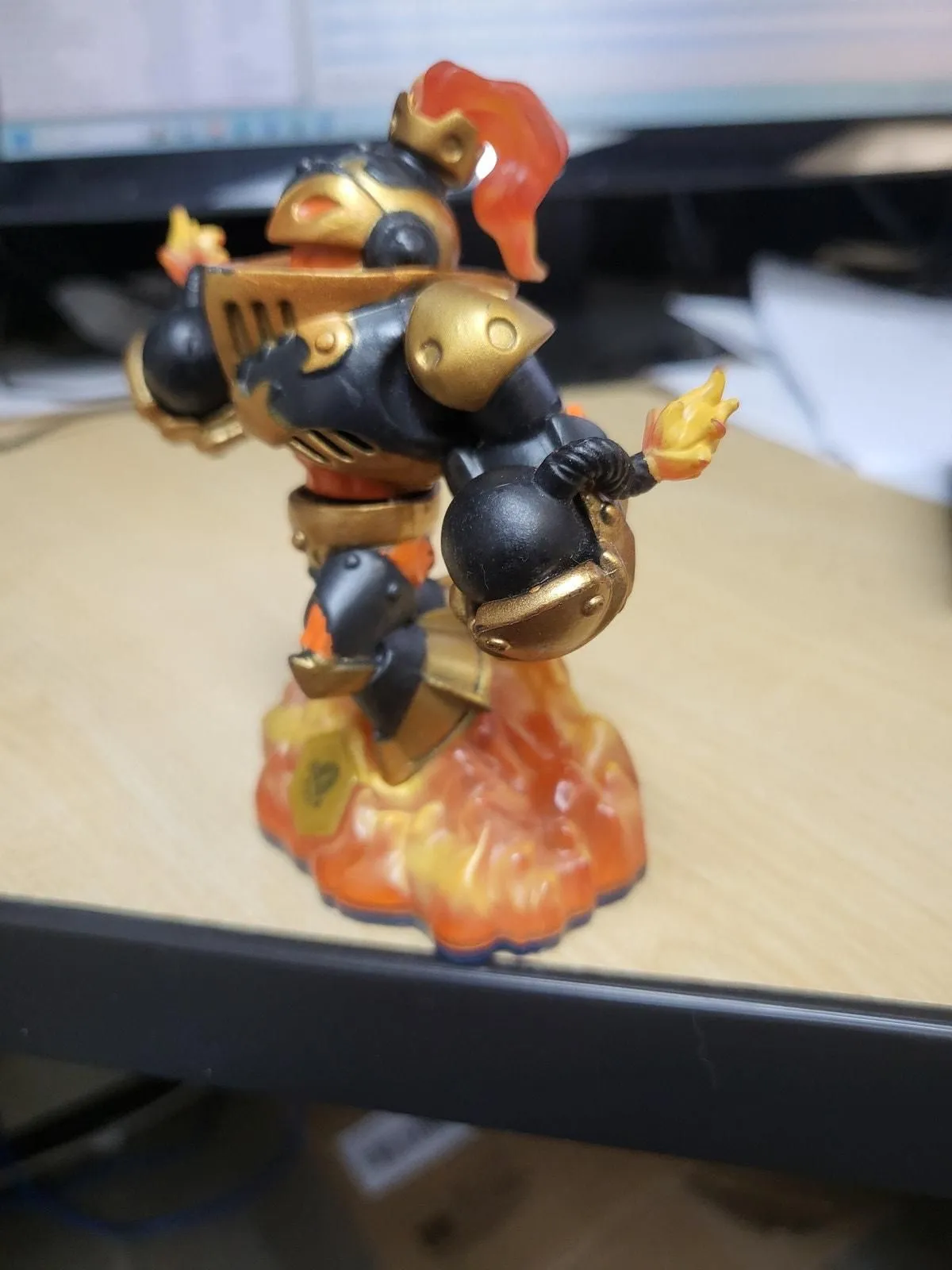 2013 Activision Skylanders Swap Force Blast Zone Fire Knight Video Game ...