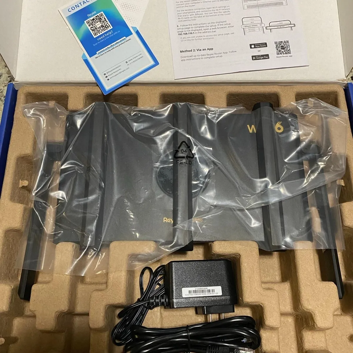 Rcycc AX3000 RG-E-4 dual band WiFi router · Whatnot: Buy, Sell & Go Live