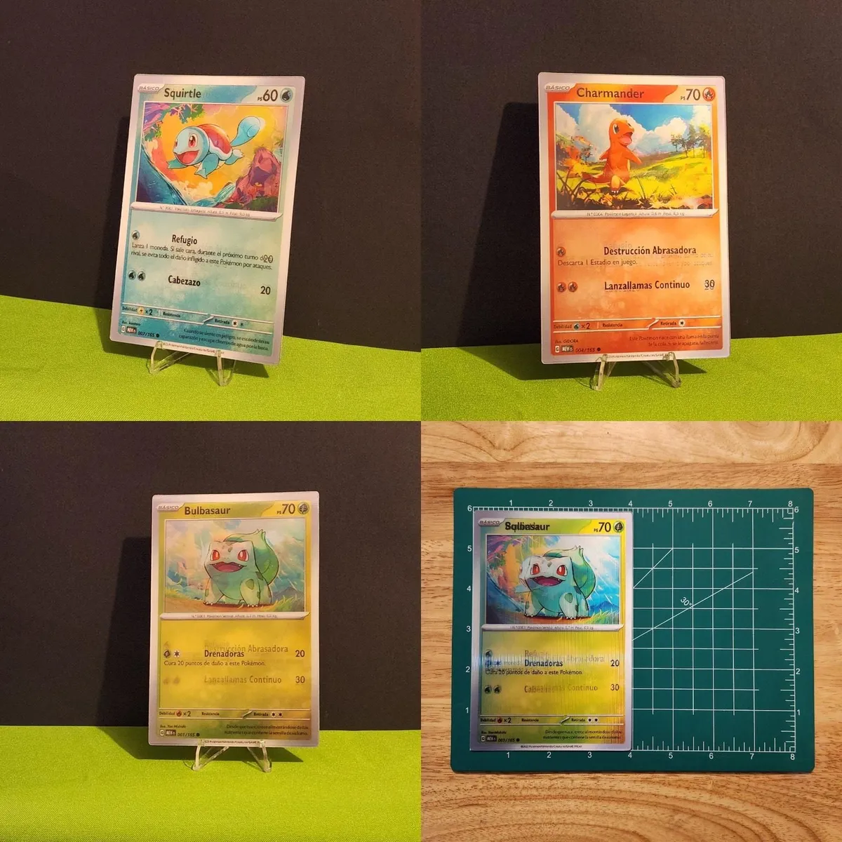 Squirtle, Charmander, & Bulbasaur Pokemon 3D Anime Lenticular Peeker ...