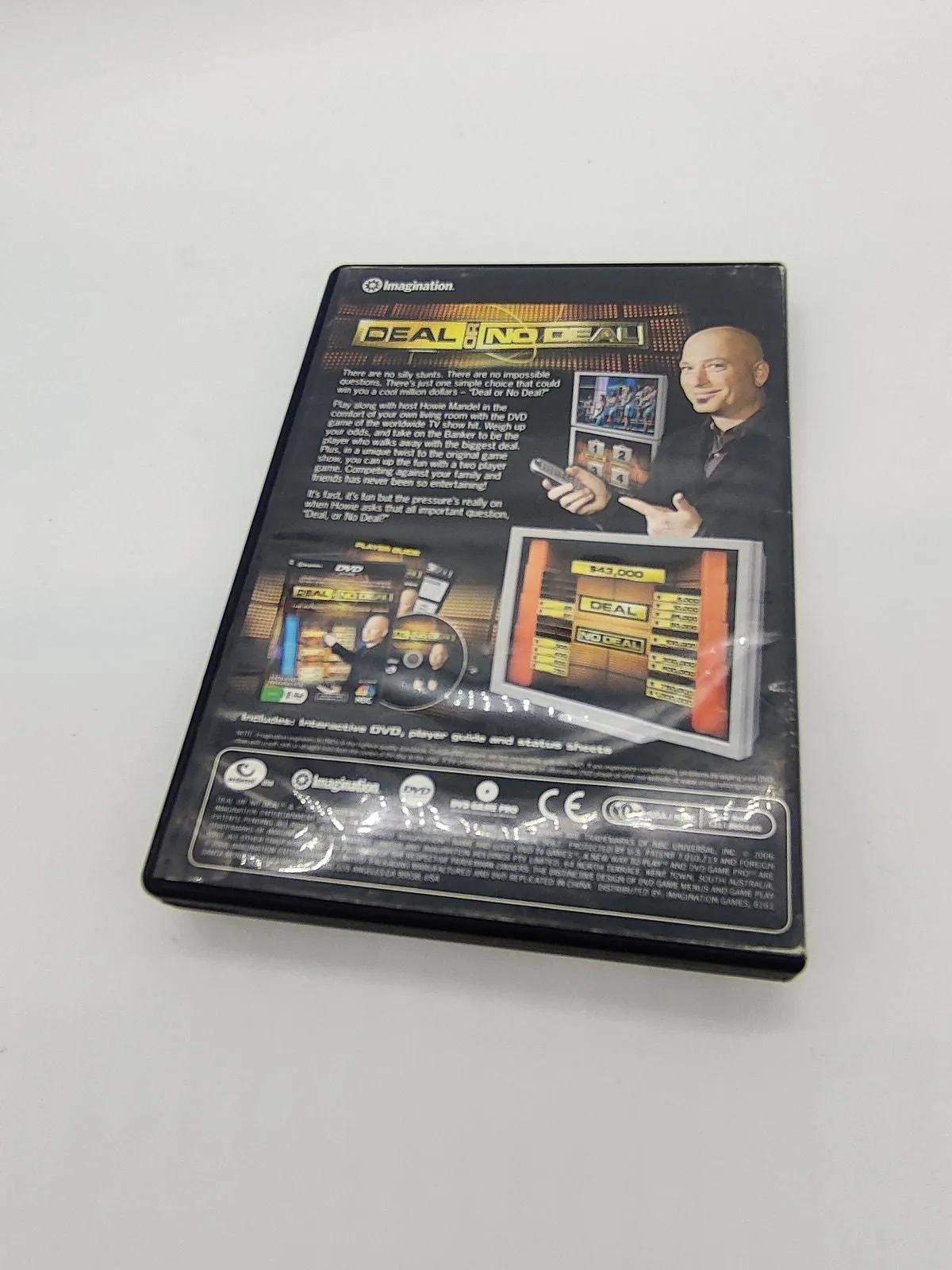 DVD Game Deal Or No Deal The Interactive DVD Game Show 2006 With Case ...