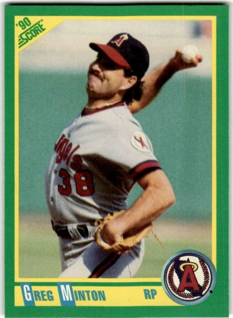 1990 Score #48 Greg Minton ID:46761 - No - See Description - 1990 ...