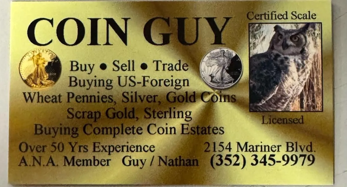 Shows · coinguyspringhillfl · The Coin Guy · Whatnot: Shop, Sell, Connect