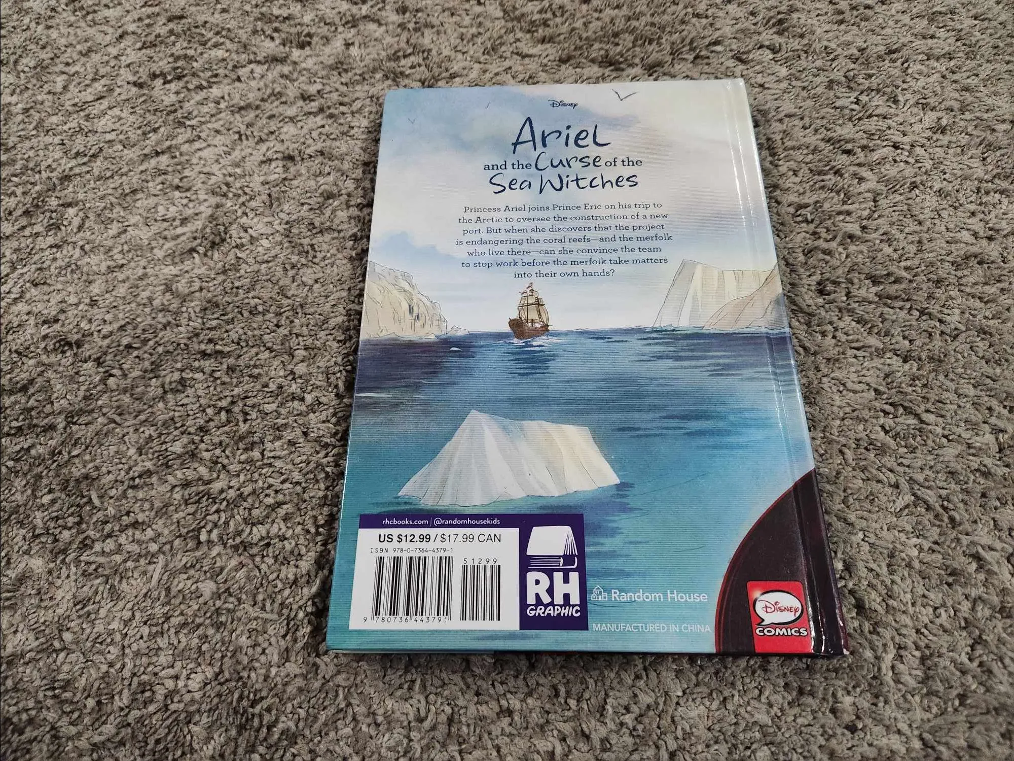Ariel and the Curse of the Sea Witches Disney Princess Graphic Novel ...