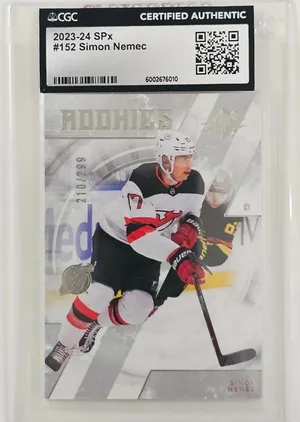 2023-24 SPx Simon Nemec Rookie Card #152 - Limited Edition 210/999 ...