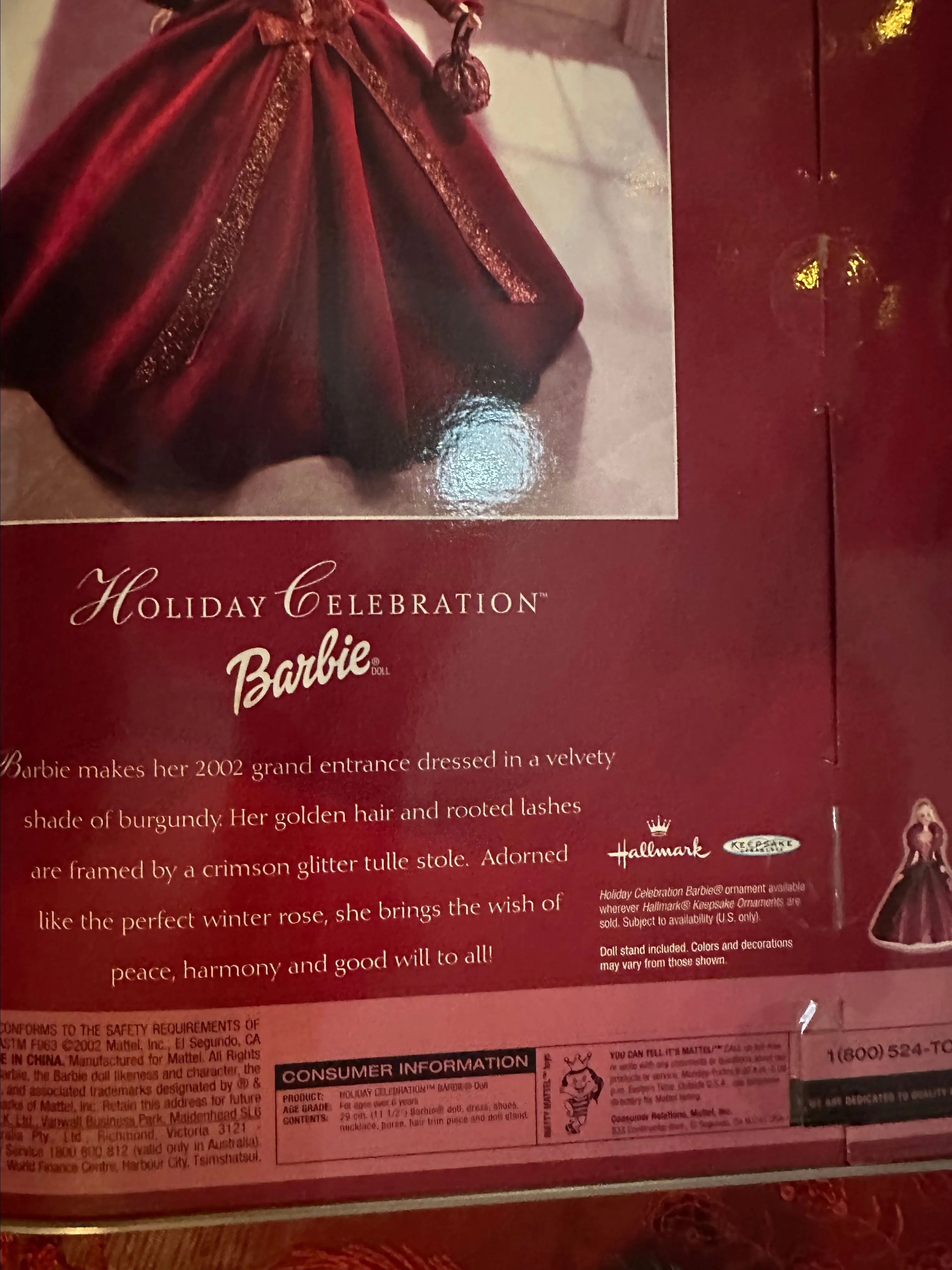 Barbie 2002 Holiday