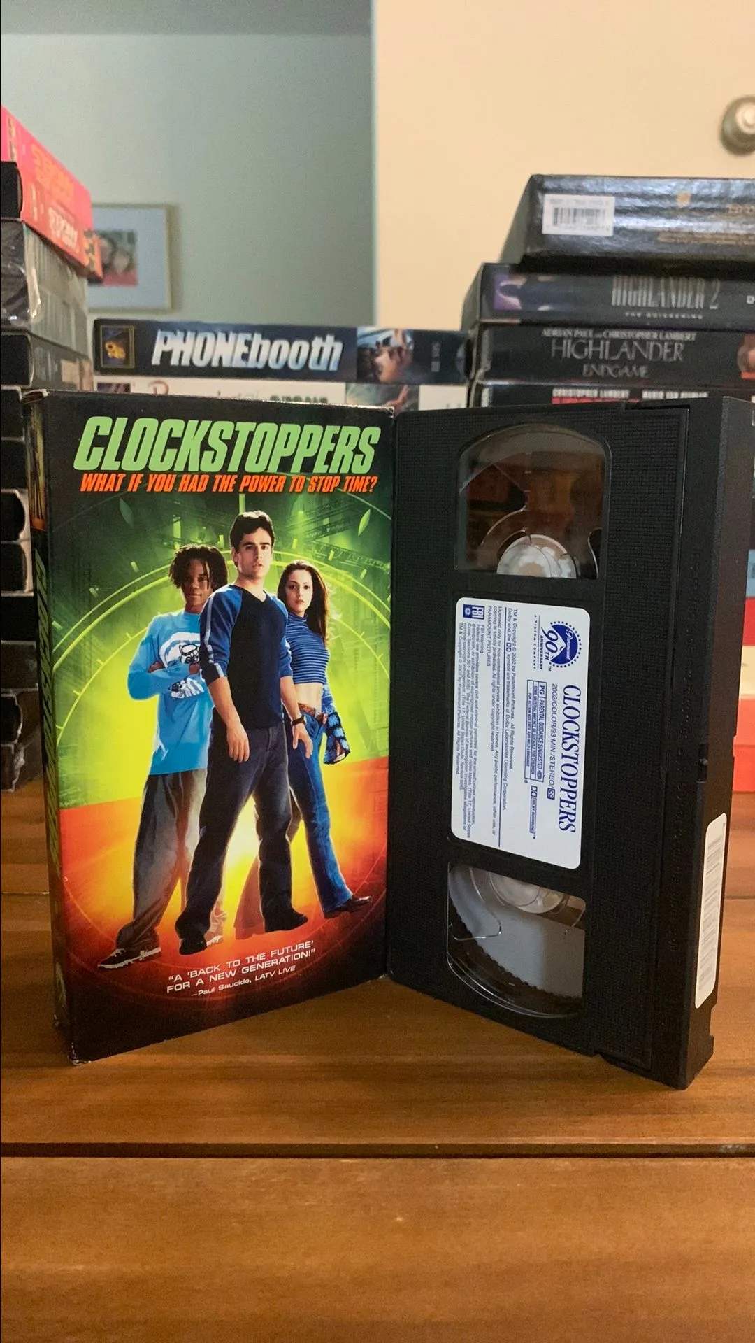 Clockstoppers Vhs Opening