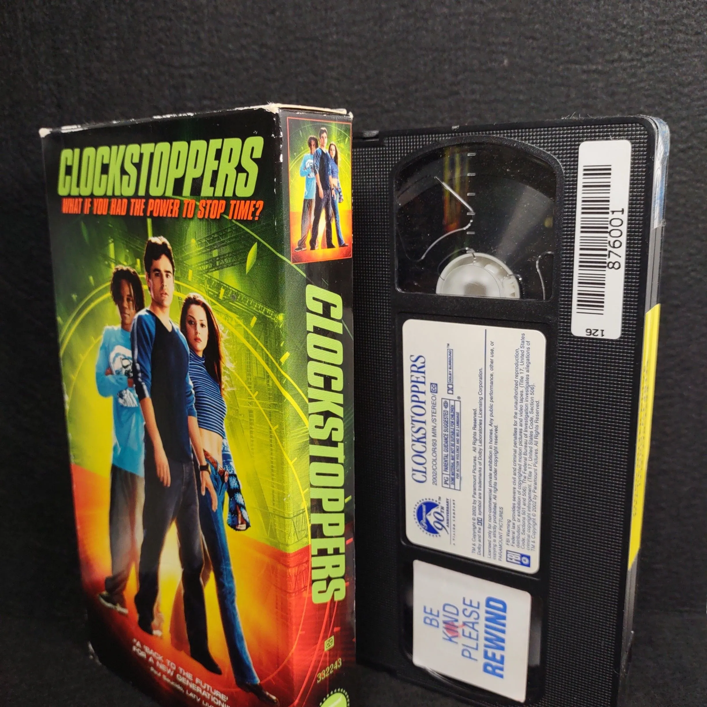 Clockstoppers Vhs Clockstoppers