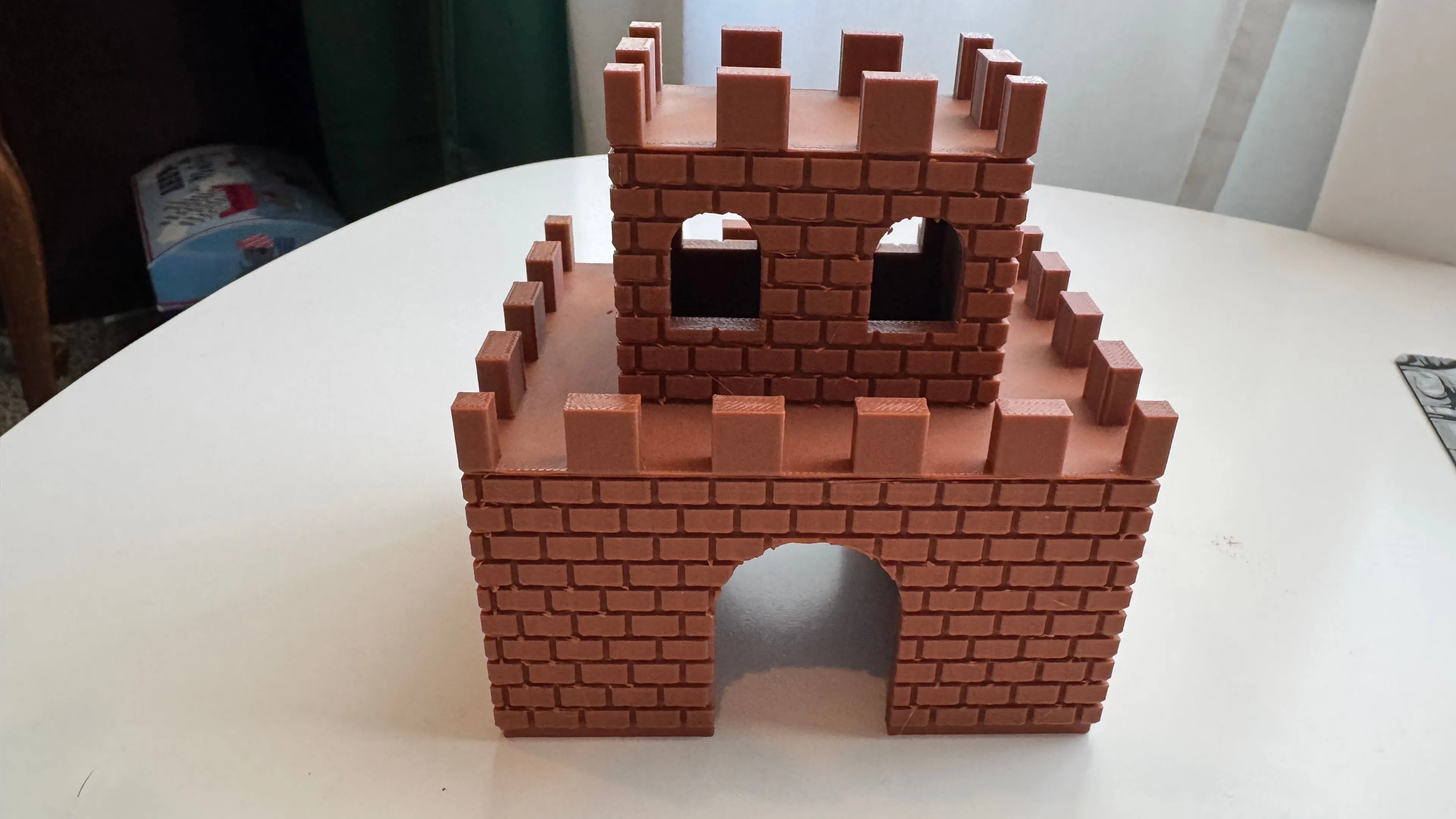 Mario Background 8 Bit Castle