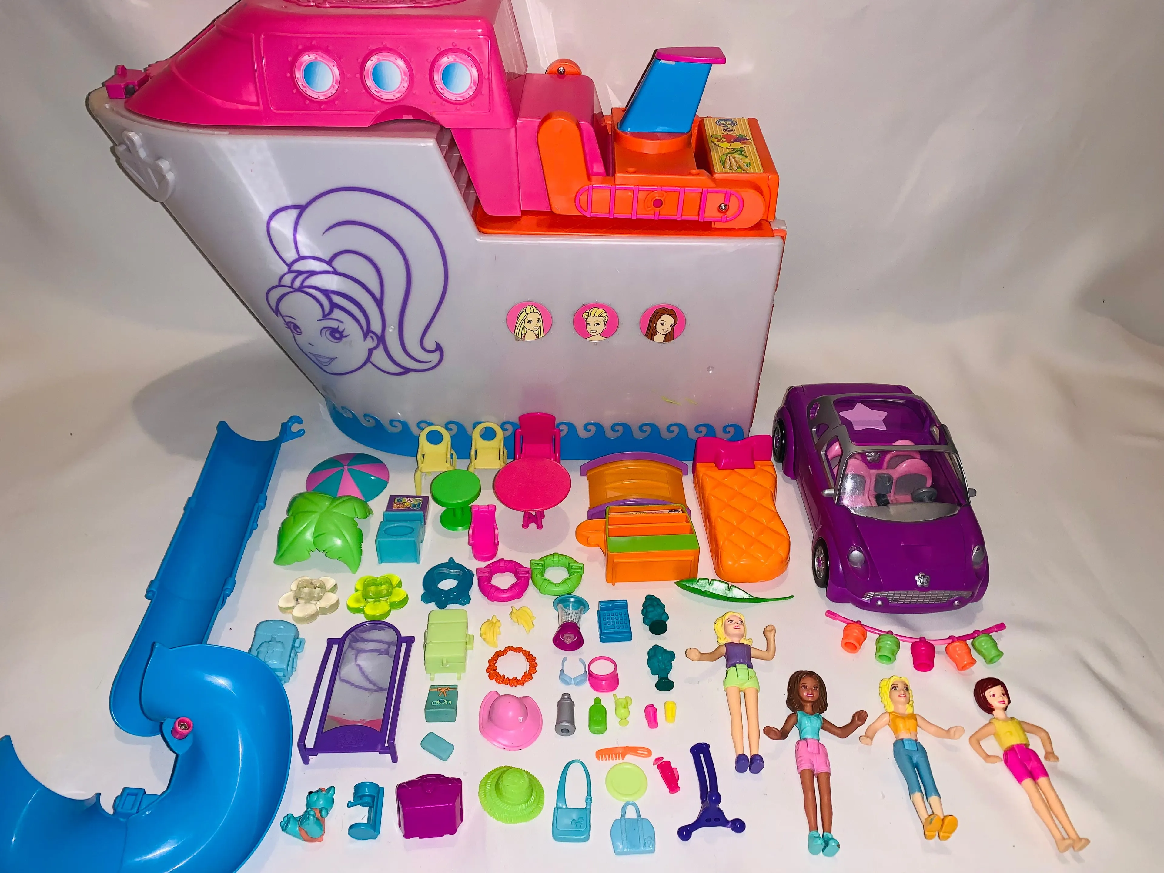 Polly Pocket Cruise Ship 2008