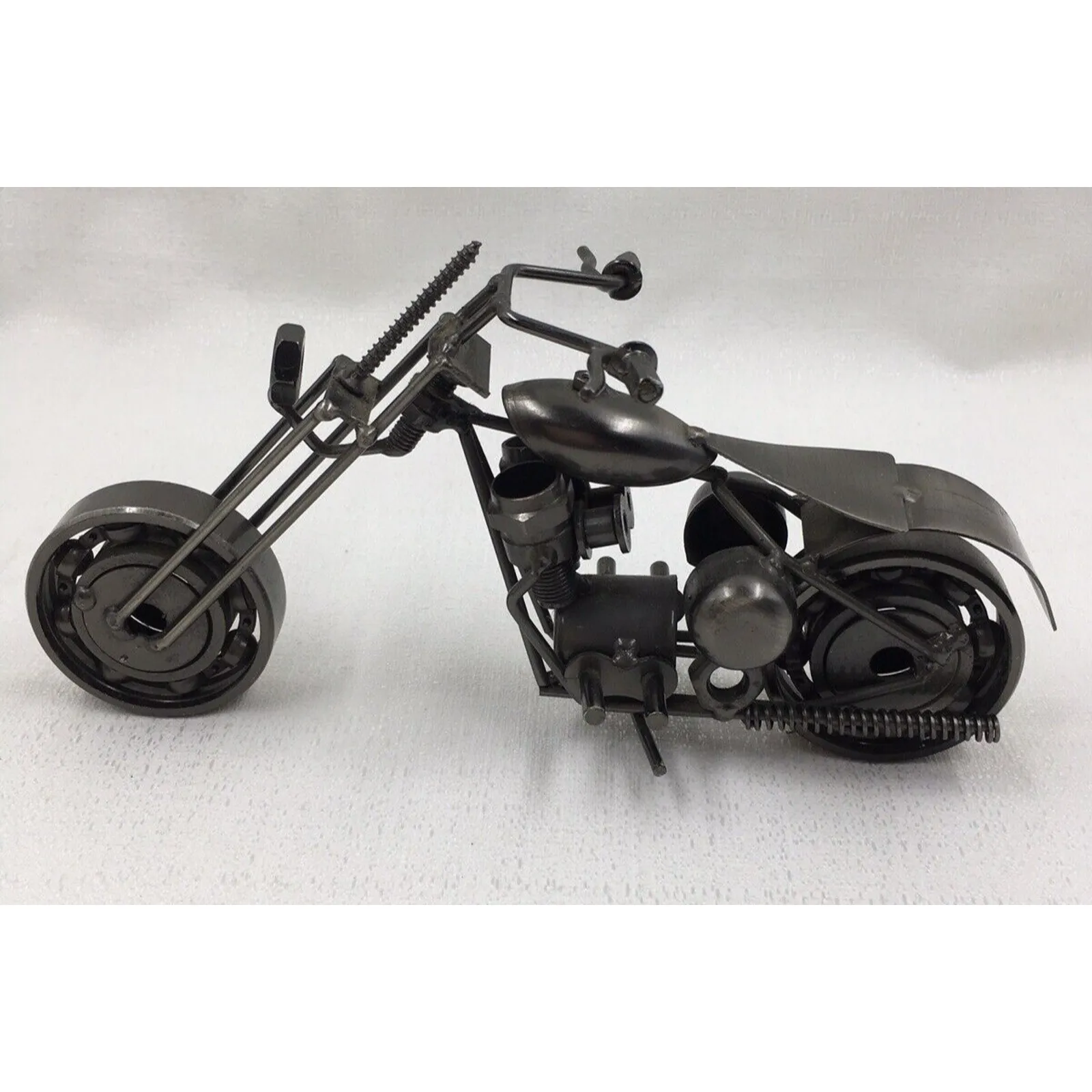 Handmade Metal Motorcycle Model Collection Motorbike Sculpture Craft ...