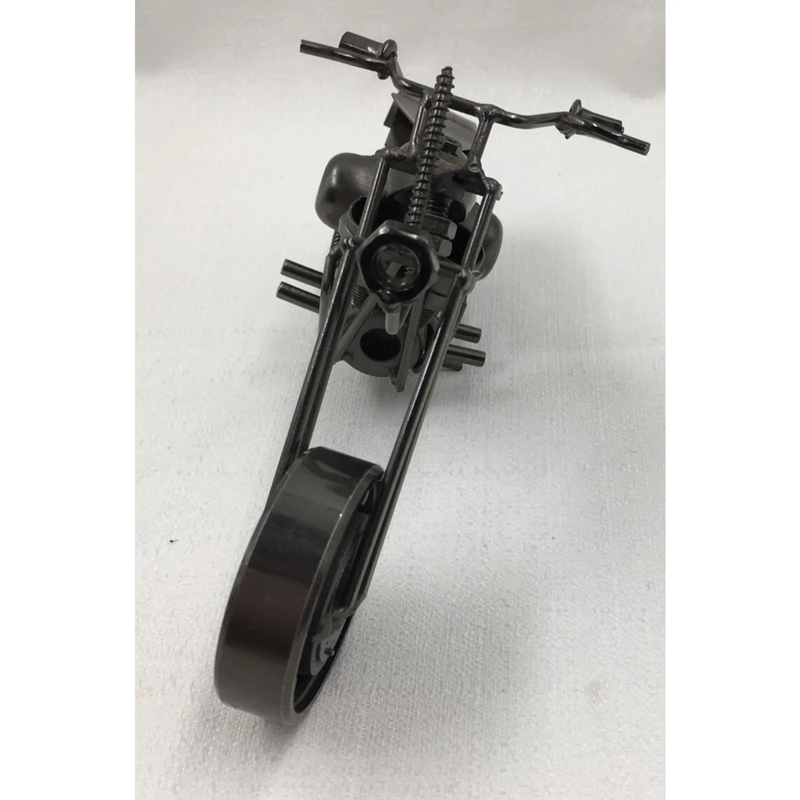 Handmade Metal Motorcycle Model Collection Motorbike Sculpture Craft ...