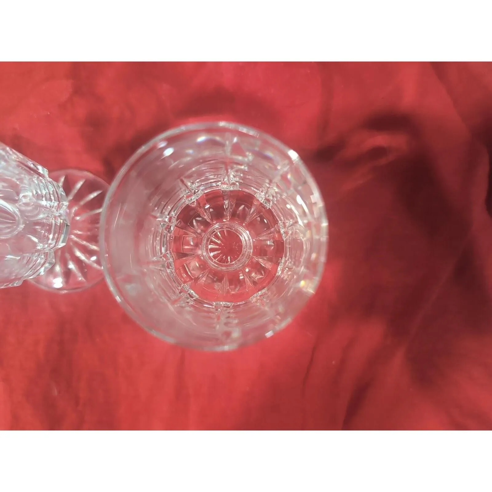 Royal Crystal Rock Goblets, RCR Zeus Crystal Water Glasses, Vertical ...