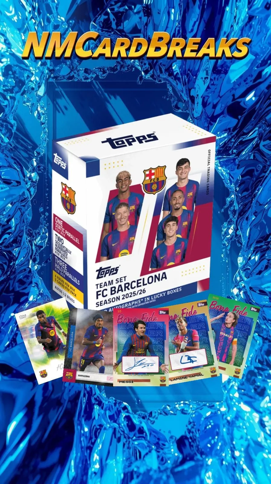 Topps Barcelona Team Set 2025-2026 Boxes & Prices | Fanter