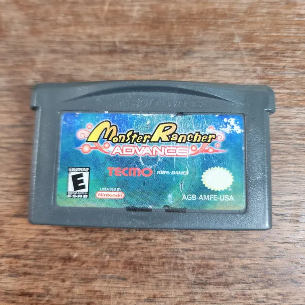 Nintendo Gameboy Advance Monster Rancher Advance GBA Game · Whatnot ...