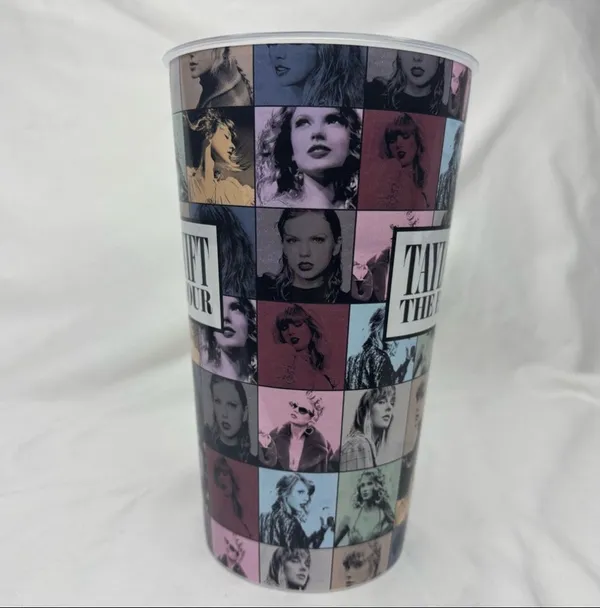 Taylor Swift The Eras Tour Movie AMC Plastic 44oz Large Drink Cup ...