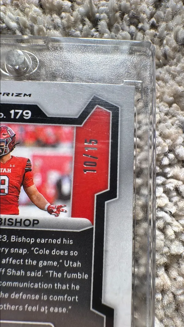 Cole bishop prizm /15 · Whatnot: Shop, Sell, Connect