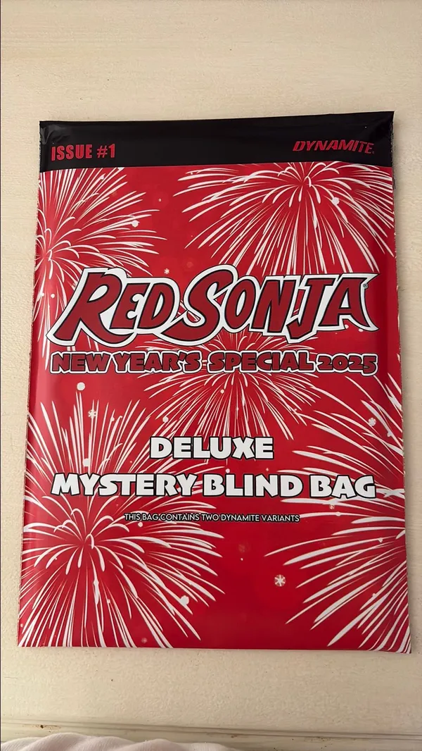 A. RED SONJA NEW YEAR'S SPECIAL 2025 DELUXE MYSTERY BLIND BAG #26 ...