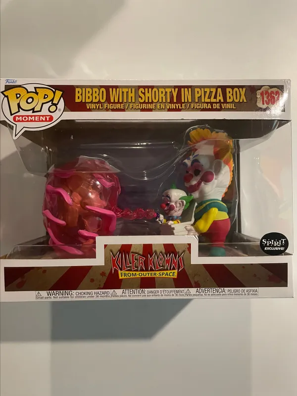 Killer Klowns from Outer Space Movie Moment Bibbo with shorty in pizza ...