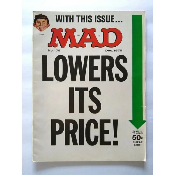 MAD Magazine Dec 1975 # 179 Funny Lady Barbra Streisand Movie Parody ...